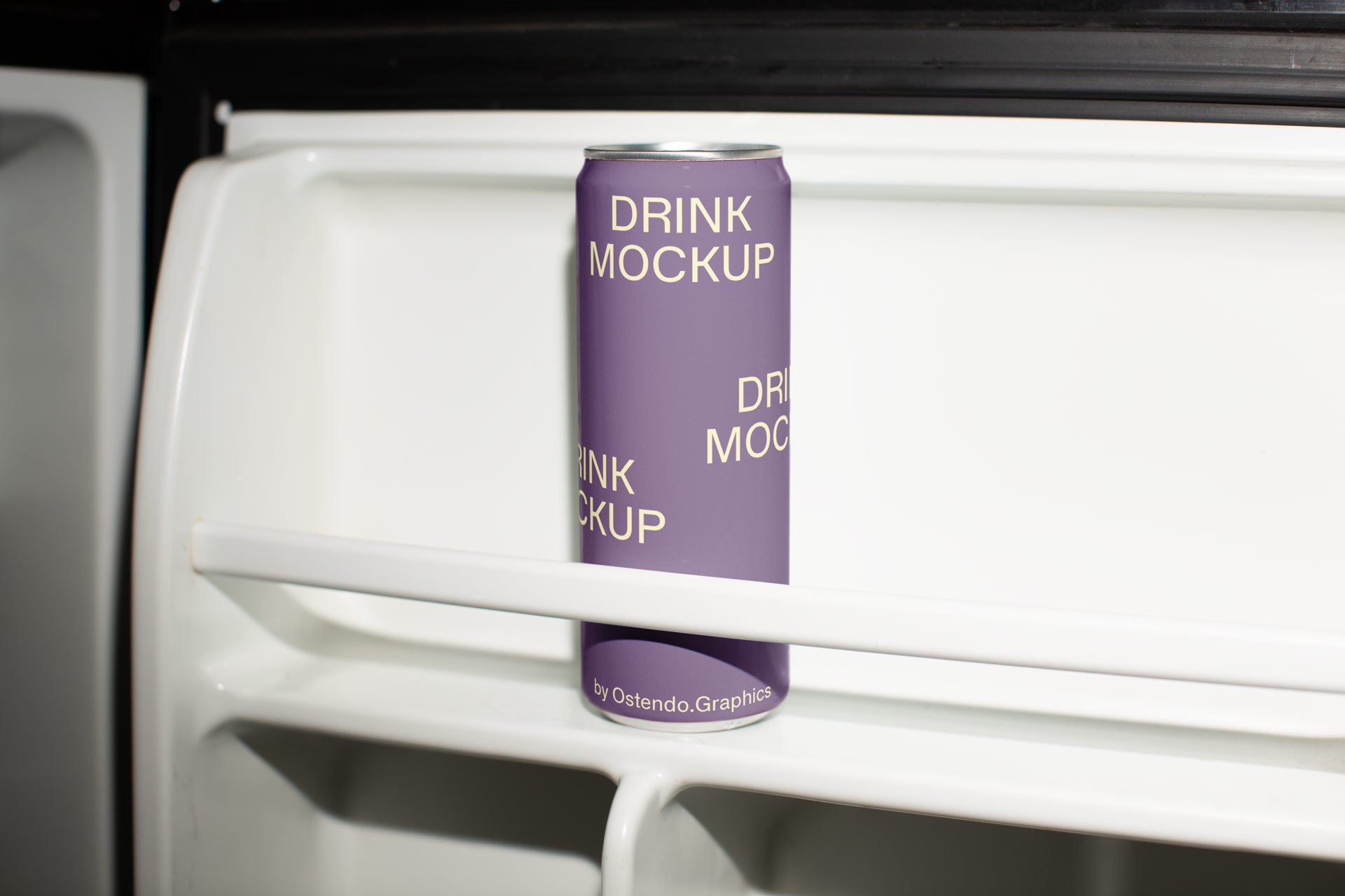 DR14 Drinks Can Mockup - Refrigerator – Ostendo.Graphics
